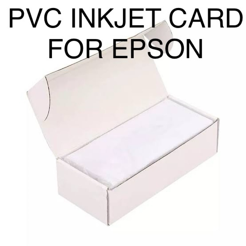 Jual PVC INKJET EPSON HIGH QUALITY, INKJET BLANKCARD, ID CARD INKJET ...