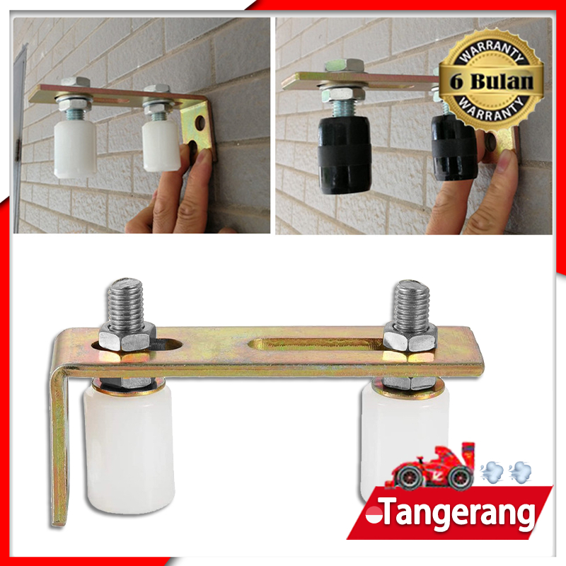Jual Bracket Pagar Roller Rumah Roda Atas Penuntun Pintu Pagar Dorong ...