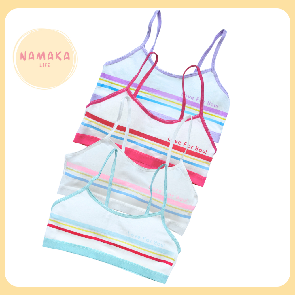 Jual [NL] MINI SET ANAK STEP 2 PEREMPUAN BH MINISET KATUN MURNI BRA CUP ...