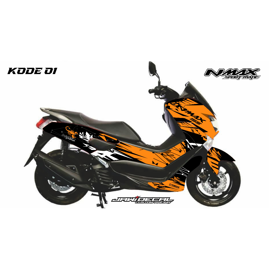 Jual Stiker Yamaha N Max Decal Full Body - Motorcycle | Shopee Indonesia