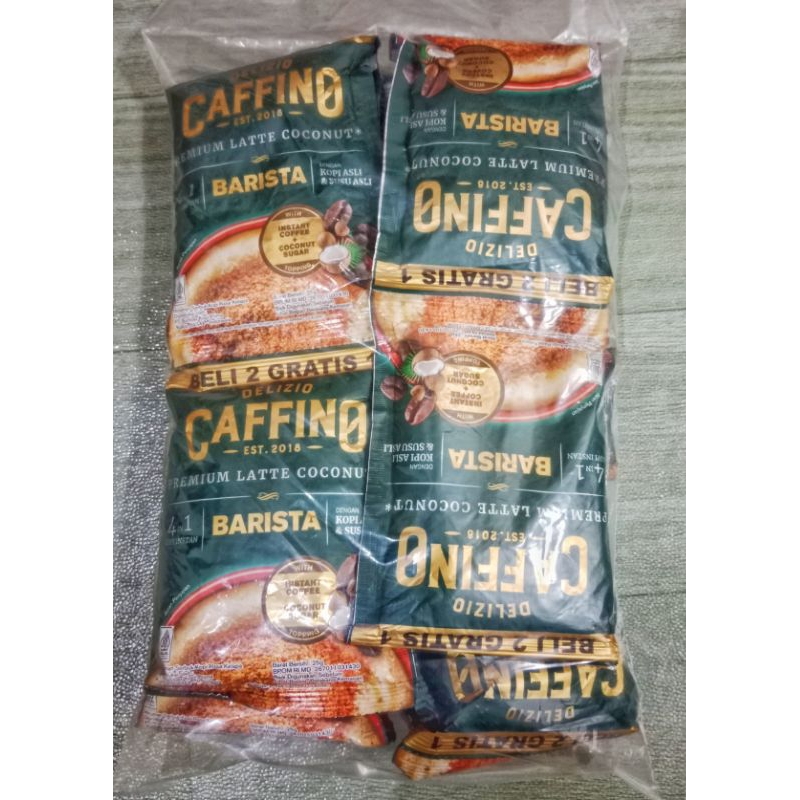 Jual Kopi Caffino Premium Latte Coconut Isi 15 Sachet | Shopee Indonesia