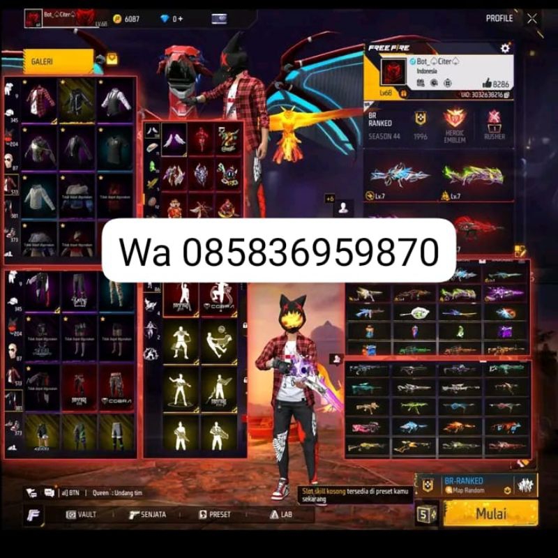 Jual akun ff sultann bagus | Shopee Indonesia