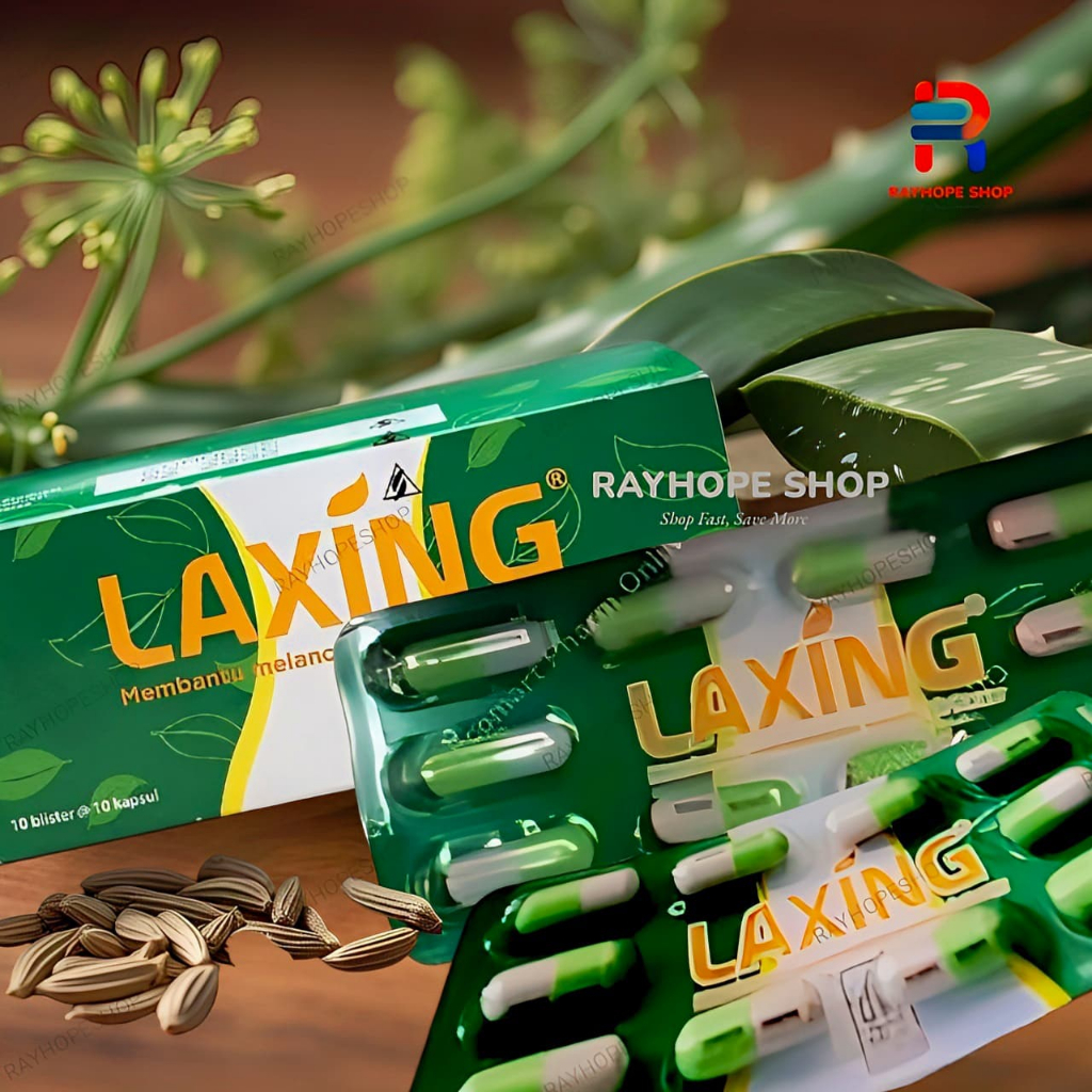 Jual PROMO Obat Membantu Melancarkan Buang Air Besar BAB LAXING isi 10 ...