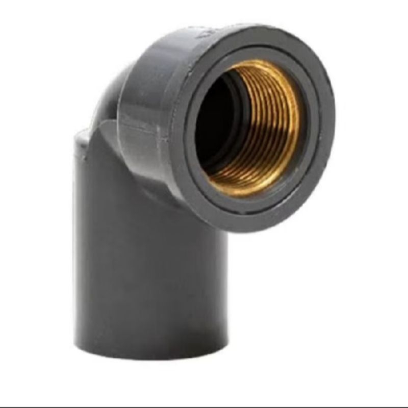 Jual 1 BIJI KNEE/ ELBOW/ KENI DRAT BESI KUNINGAN / KDD BESI UKURAN 3/4" ISCO | Shopee Indonesia