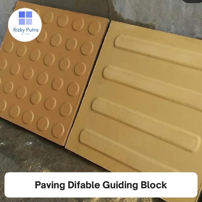 Jual Guiding Block Difabel/Tactile Paving Block Tunanetra Beton/Paving ...
