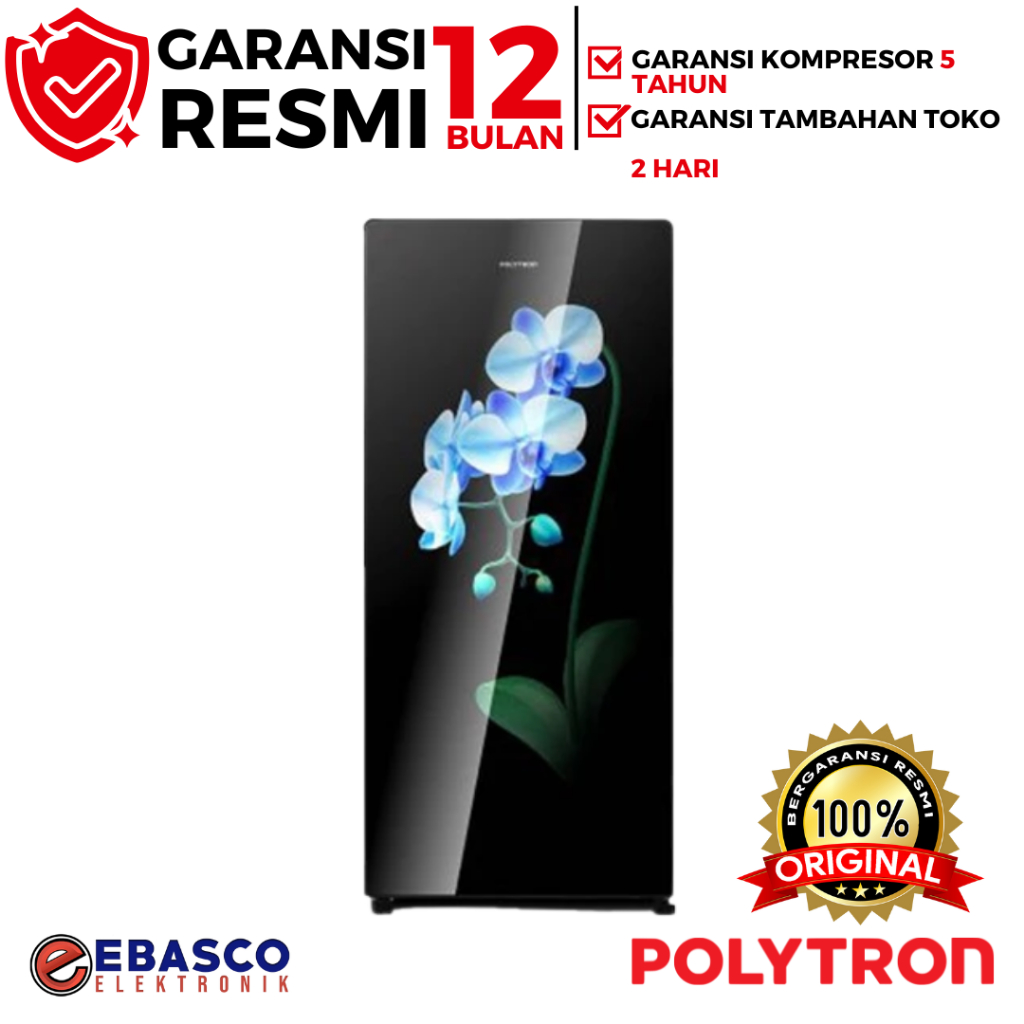 Jual POLYTRON KULKAS 1 PINTU PRA 18 MOB Kapasitas 180L Belleza Varia ...