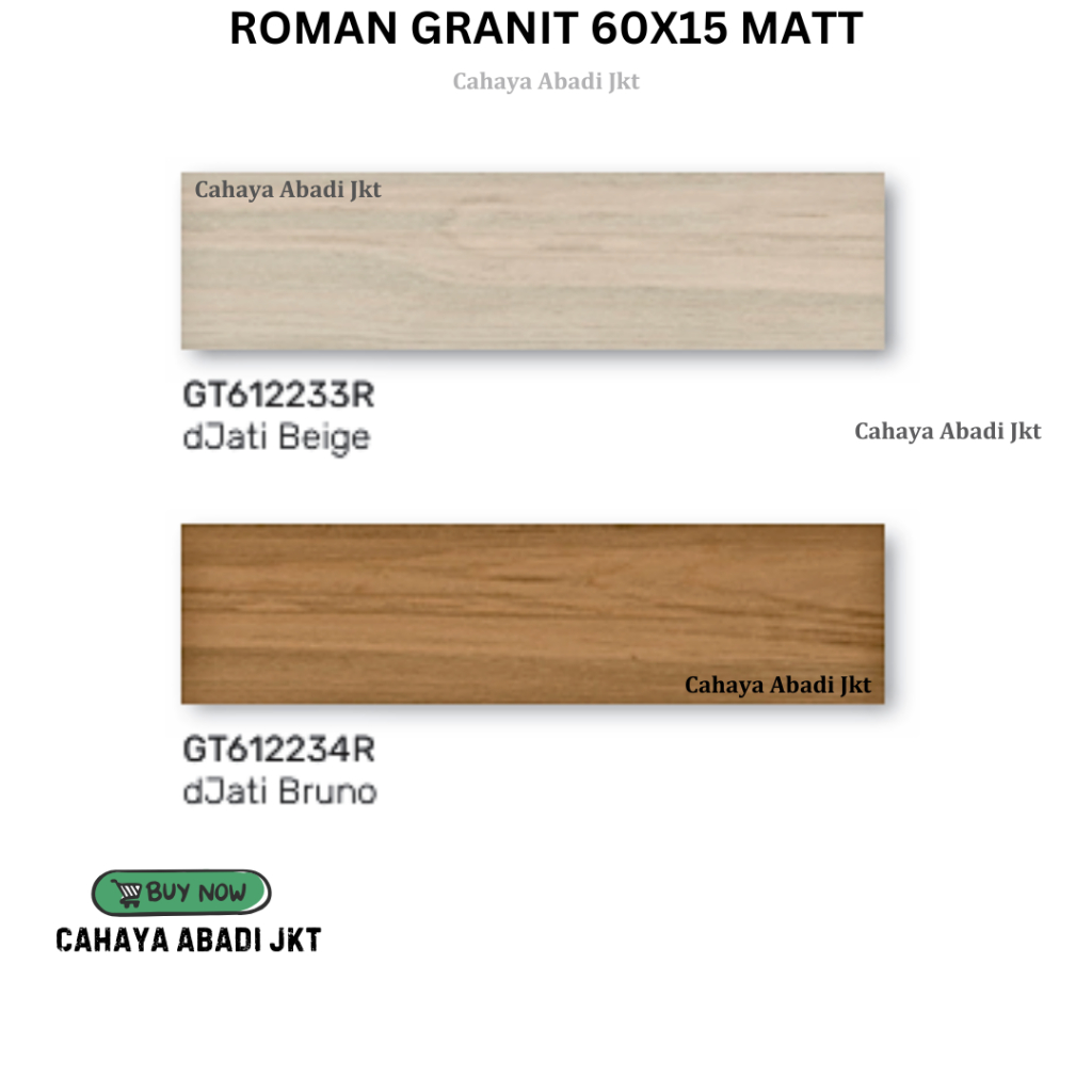 Jual ROMAN GRANIT dJati 60X15 GT612234R (ROMAN GRANIT) | Shopee Indonesia