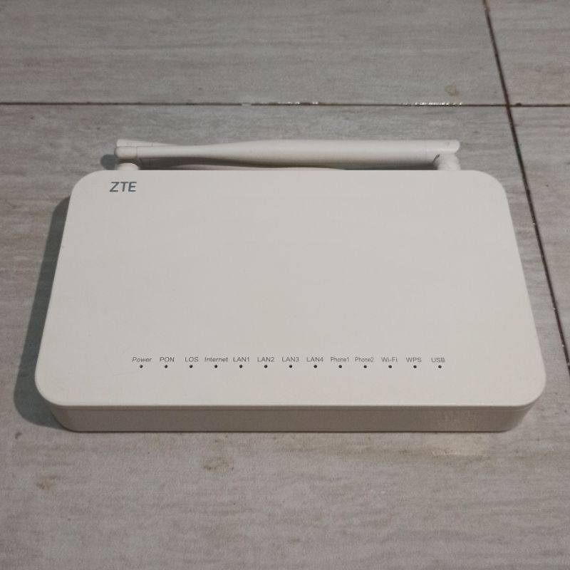 Jual ZTE F609 V3 GPON ONT Modem Router Port Biru | Shopee Indonesia