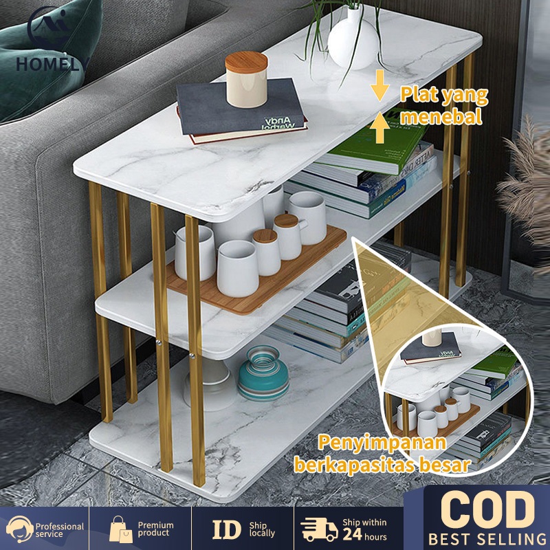 Jual COD Meja Samping Rak 3 Susun Serbaguna Meja Ttamu Minimalis Meja ...