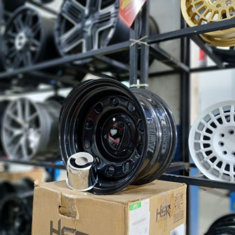 Jual Velg Pelak Mobil Kaleng Daytona Hsr Mokupo Ring 15 Lebar 8 Pcd ...