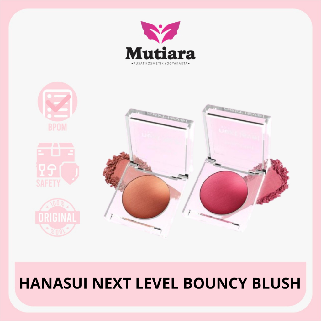 Jual HANASUI NEXT LEVEL BOUNCY BLUSH | Shopee Indonesia
