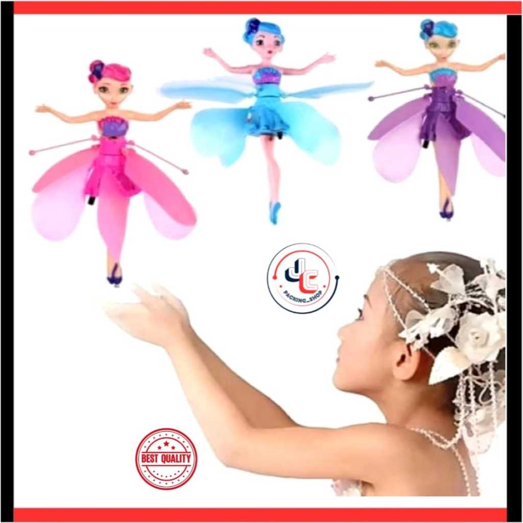 Jual (JCP)Peri Terbang /Mainan Doll Princess Flying Charging Sensor ...