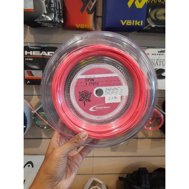 Jual Senar Tenis Isospeed Spin+Power Potongan Reel 12meter | Shopee ...