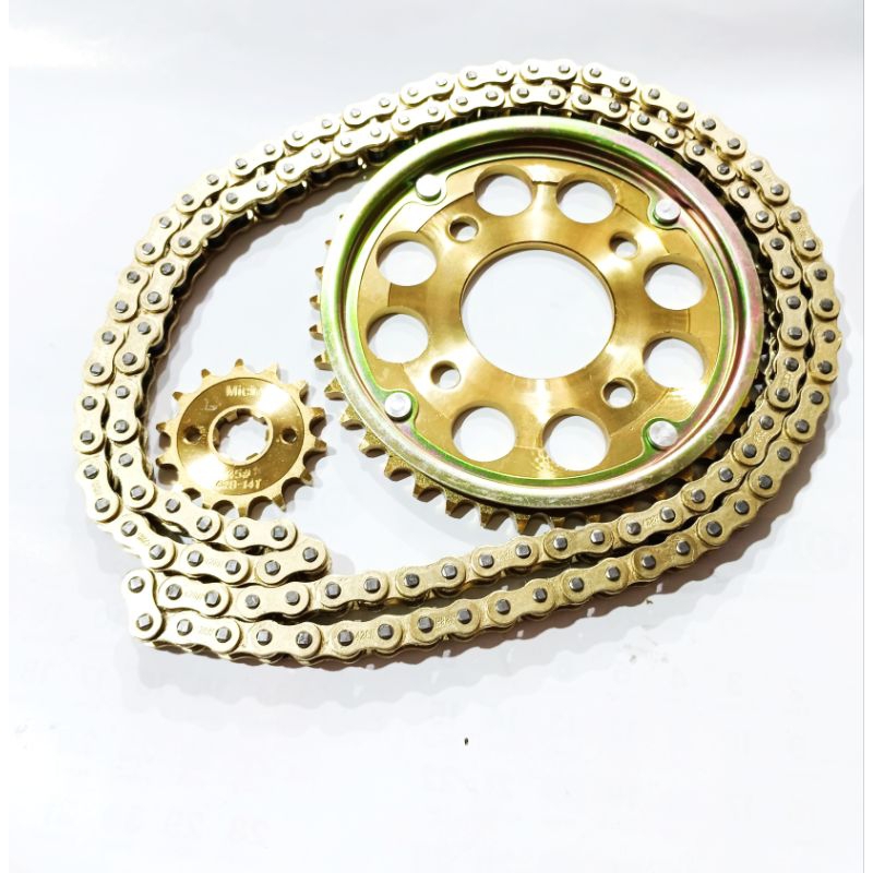 Jual GEAR SET GEAR PAKET RACING MEGAPRO NEW MEGAPRO MONO CB150R VERZA ...