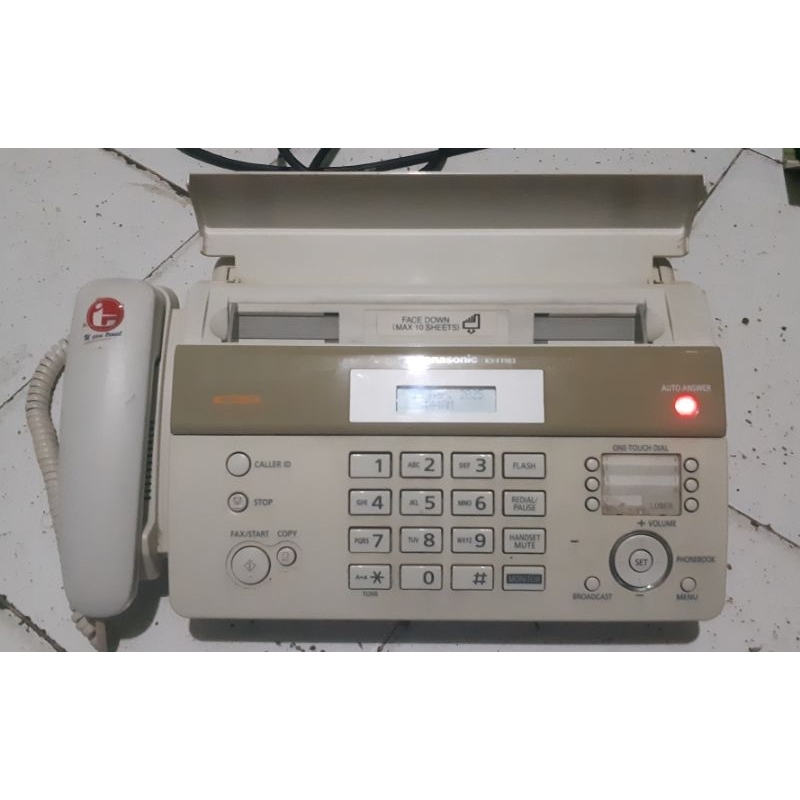 Jual Mesin Fax PANASONIC KX-FT983 bekas original | Shopee Indonesia