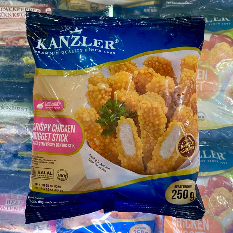 Jual Kanzler Crispy Chicken Nugget Stick 250gr | Shopee Indonesia