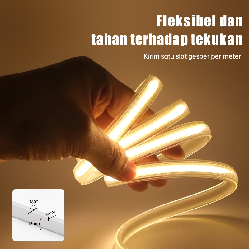 Jual Lampu LED Strip 3M-10M Super Terang, AC 220V, Tahan Air, Indoor ...