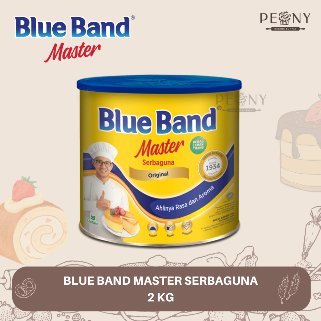 Jual BLUE BAND MASTER ORIGINAL TIN 2KG | Shopee Indonesia