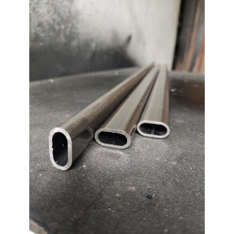Jual Pipa Besi Oval 23 mm x 12 mm Panjang 50 cm | Shopee Indonesia