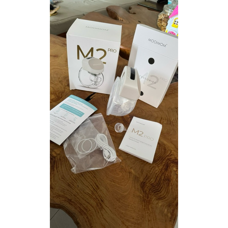 Jual MOOIMOM M2 PRO breast pump handsfree | Shopee Indonesia