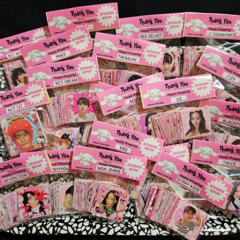 Jual [50pcs] Sticker cute kpop nct dream nct127 WayV sticker ala selkor | Shopee Indonesia