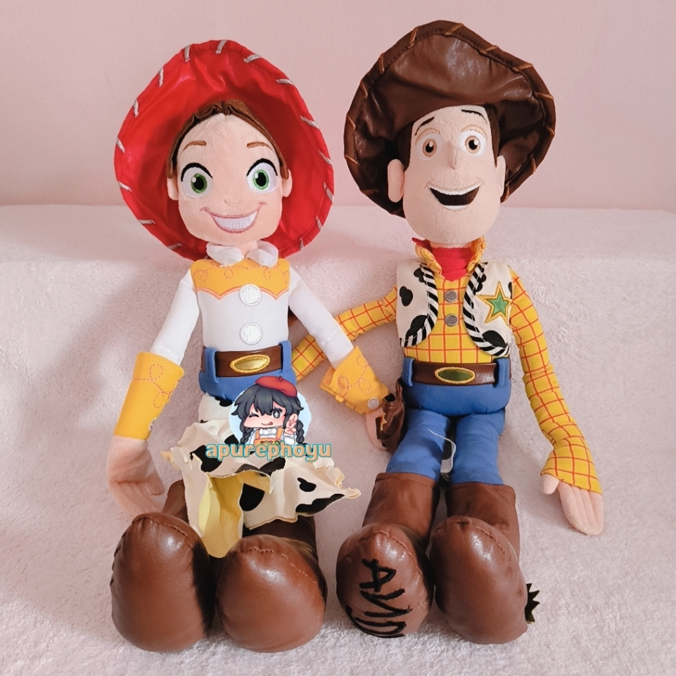 Jual Boneka Disney Pixar Toy Story Woody and Jessie Tokyo Disney Resort ...