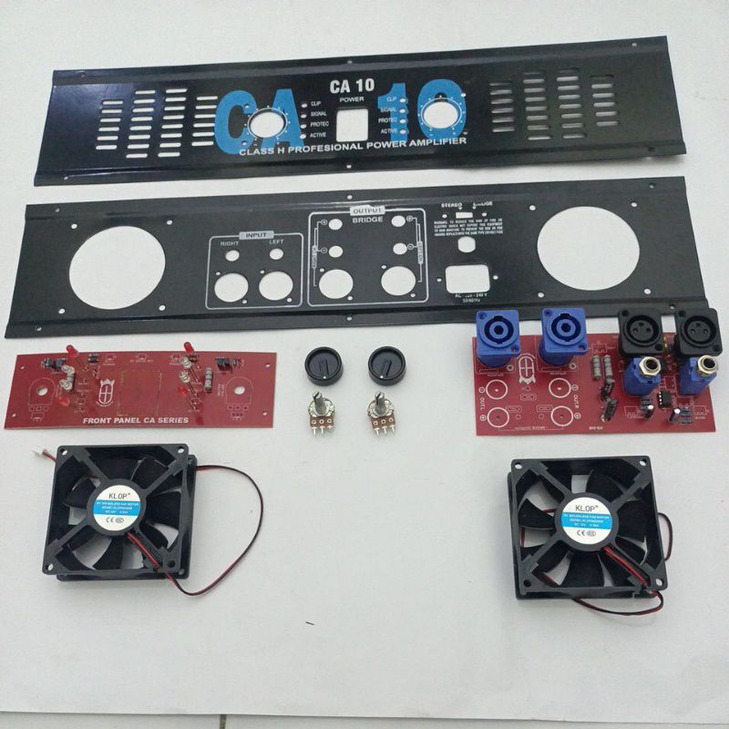 Jual set ca 10 + plat + panel LED depan + panel input belakang | Shopee ...