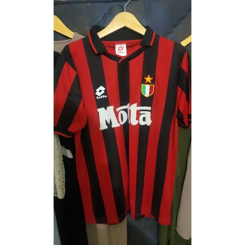 Jual Jersey Milan Motta 93 | Shopee Indonesia