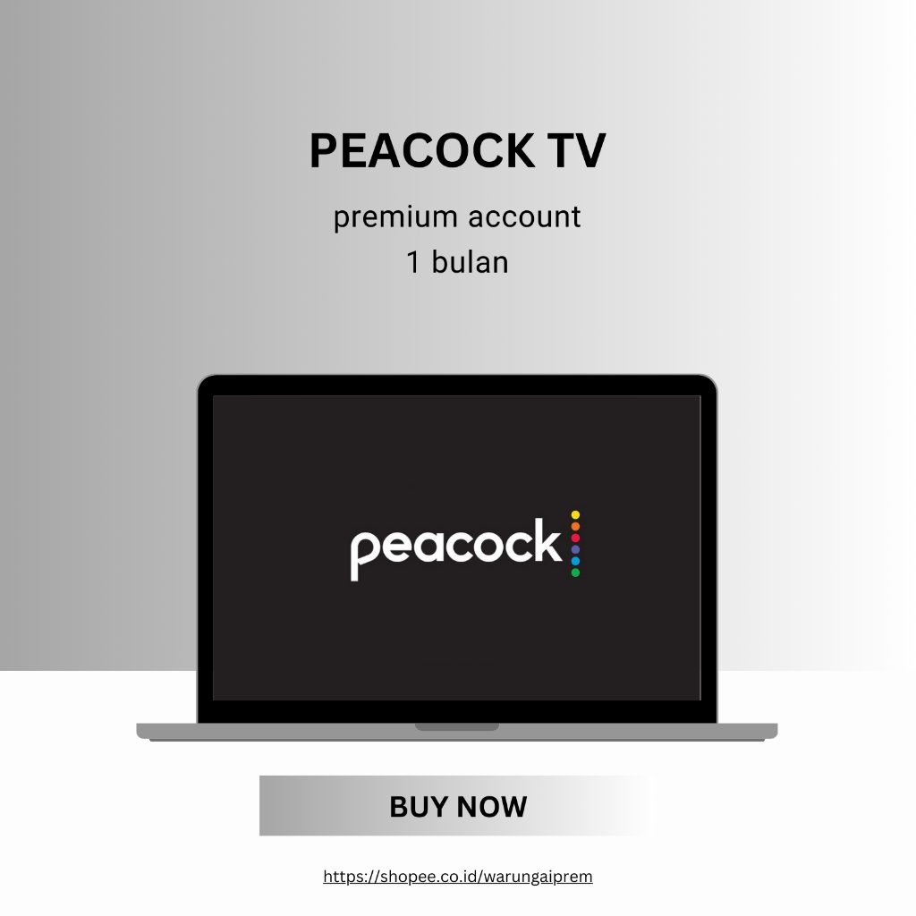 Jual Peacock TV Premium 1 Bulan | Full Garansi | Support Full 24 jam ...