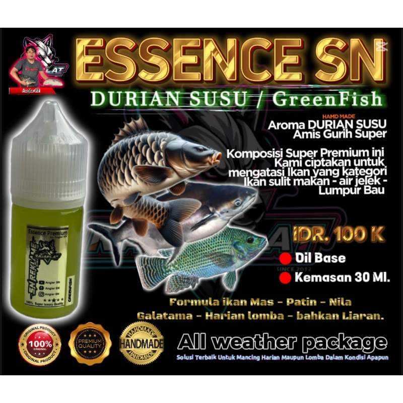 Jual Essence Aroma Durian Susu sangat cocok untuk ikan mas - Patin ...