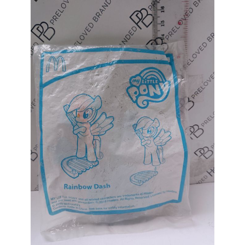 Jual McDonald's Happy Meal- RAINBOW DASH My Little Pony | Shopee Indonesia