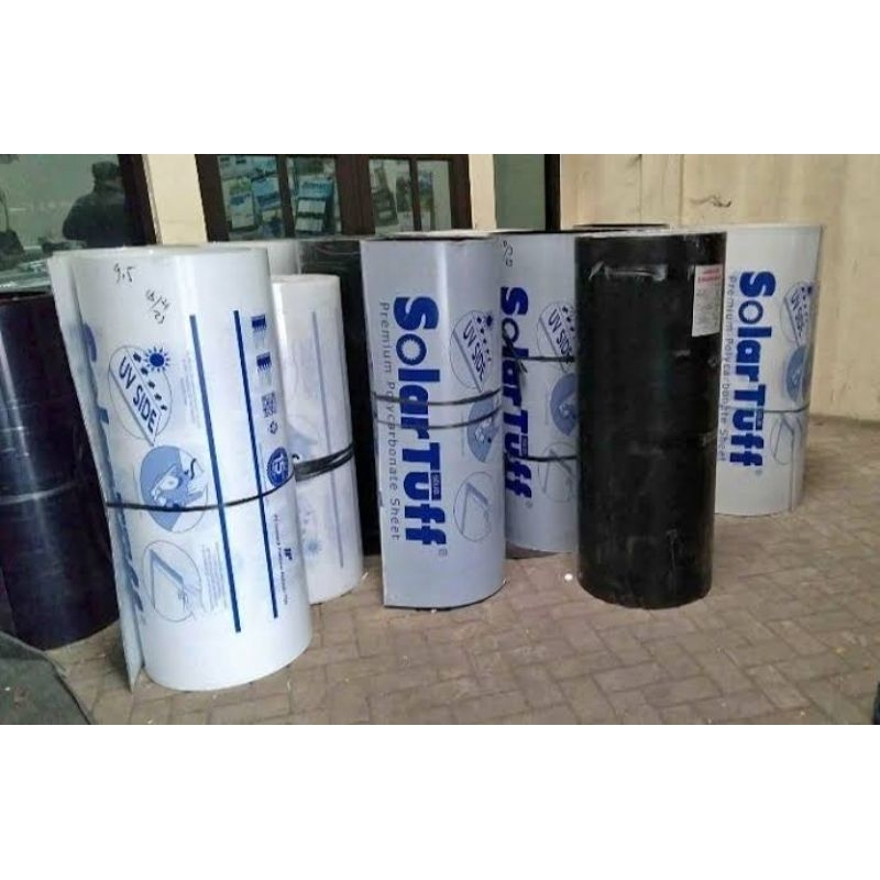 Jual SOLARFLAT plain clear 1.2mm/ Atap polycarbornate solid/ SOLAR FLAT ...