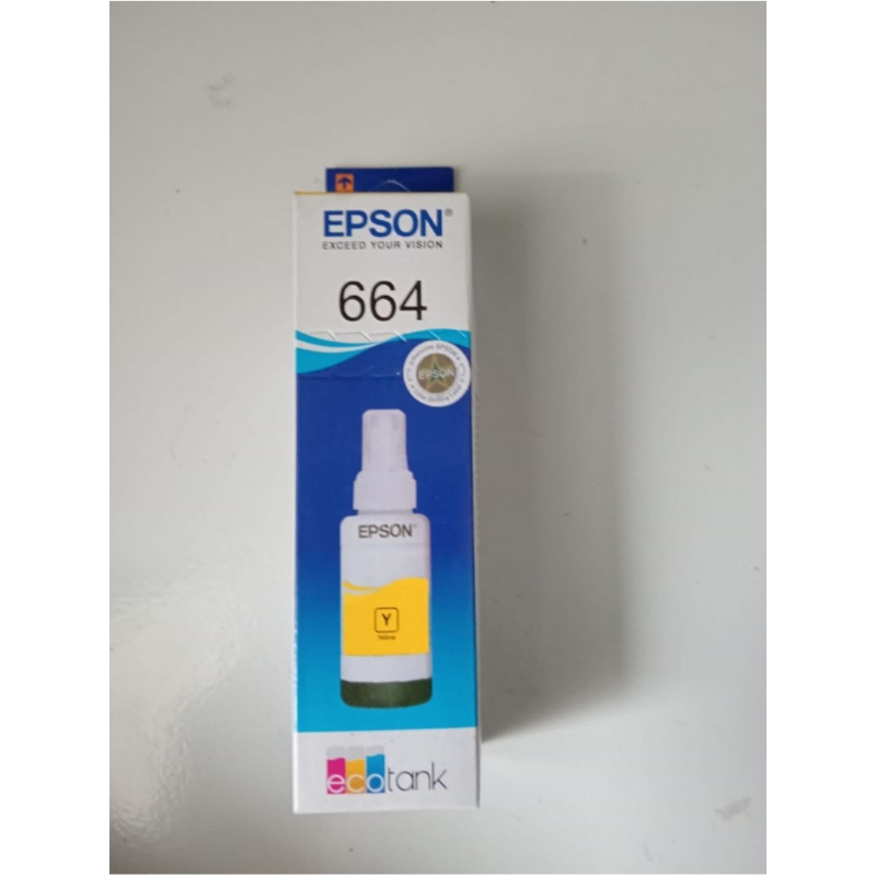 Jual Tinta Epson 664 Original Satuan Warna BK Y C M For Untuk Printer Series L100,,L110,,L120 ...