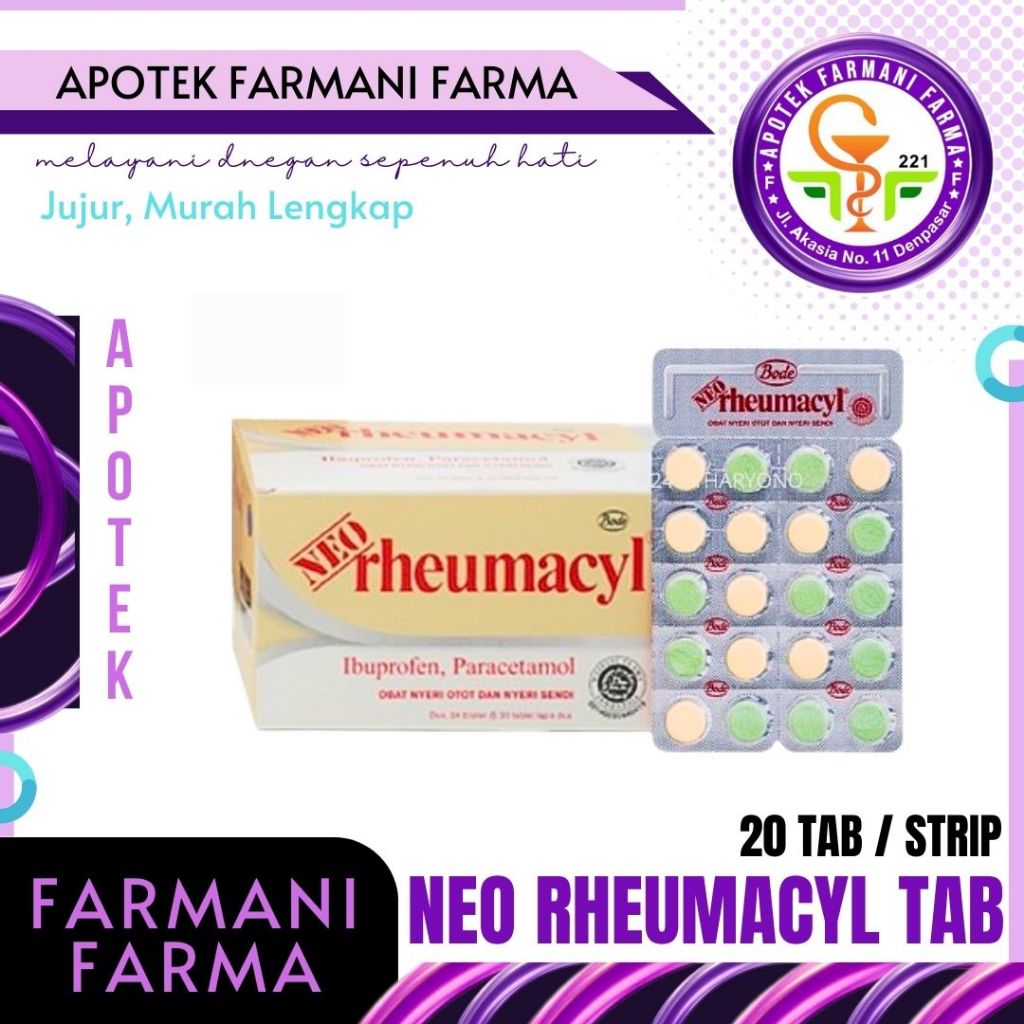 Jual NEO RHEUMACYL TABLET 20S STRIP | Shopee Indonesia