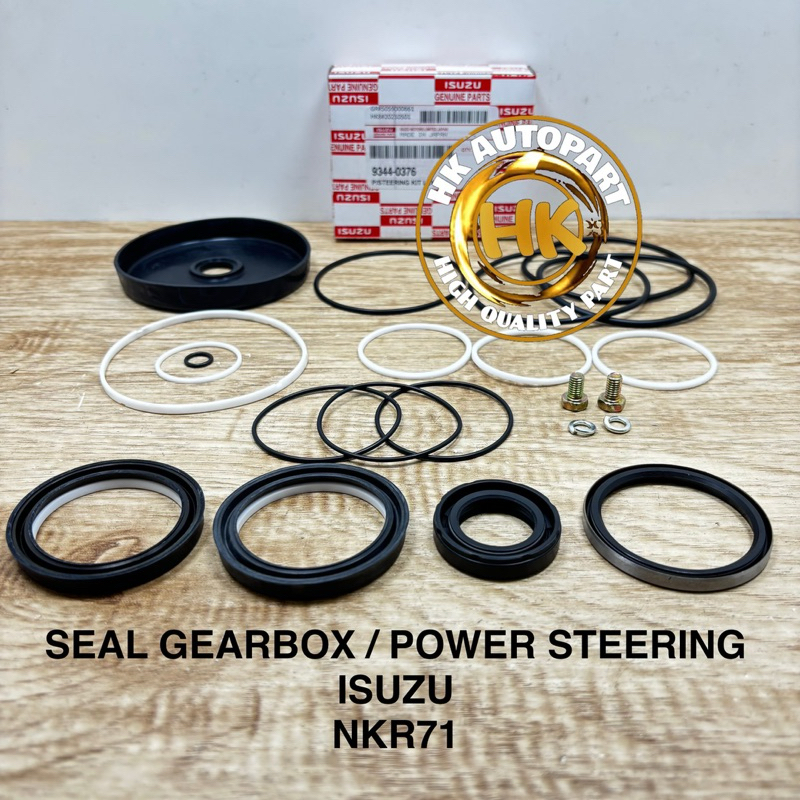 Jual SEAL GEARBOX RACK POWER STEERING KIT BAWAH ISUZU NKR71 NKR 71 SIL ...