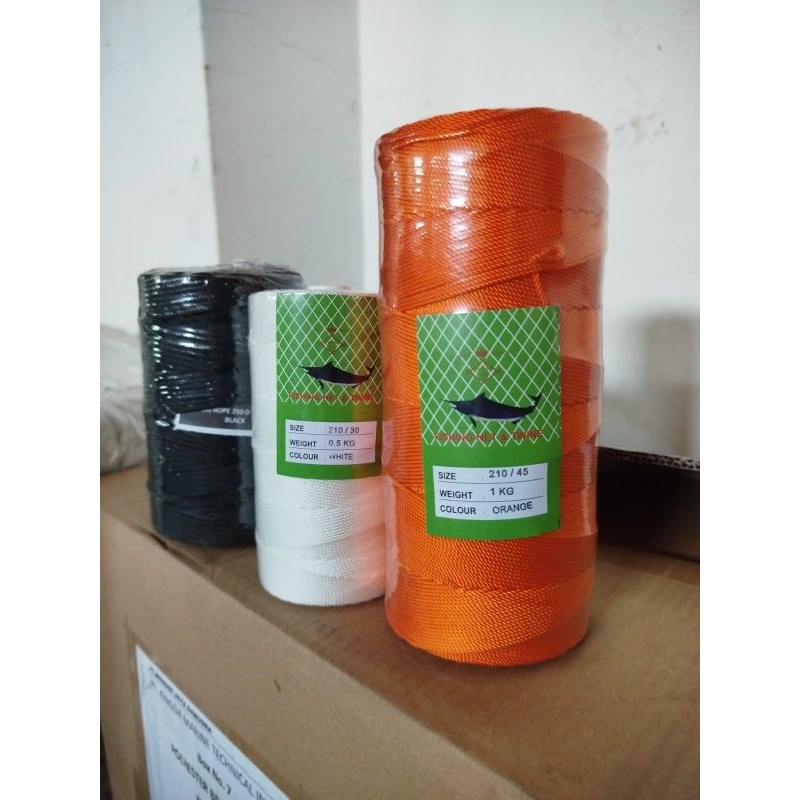 Jual Benang Nylon Marlin / Kingda Kemasan 1KG Untuk jaring pursen ...