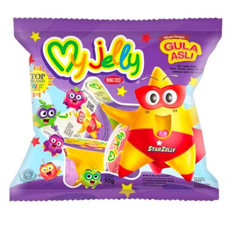 Jual My Jelly Gula Asli 70g @ 5 pcs Joybee | Shopee Indonesia