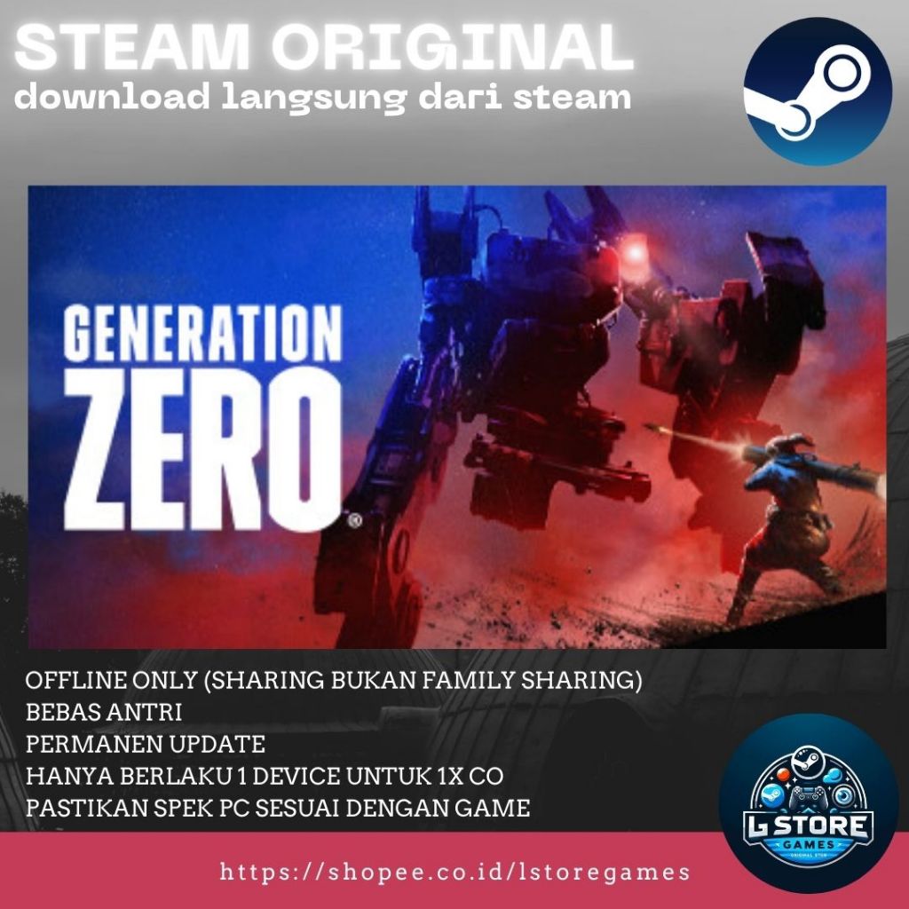 Jual Generation Zero Complete Collection PC Sharing Original Offline ...