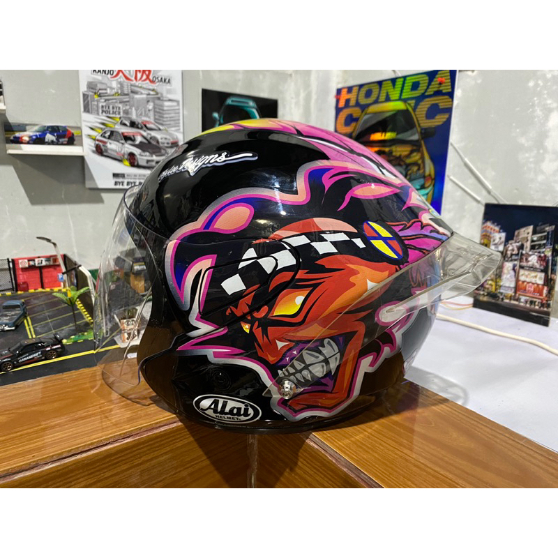 Jual DECAL HELM MOTIF ARAI,UNIVERSAL | Shopee Indonesia