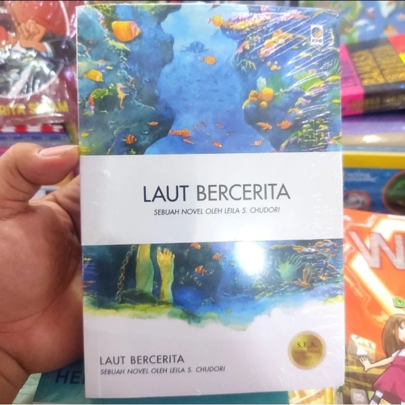 Jual Buku Original LAUT BERCERITA Sebuah Novel by Leila S Chudori | Shopee Indonesia