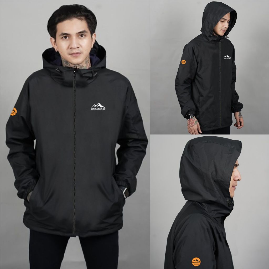 Jual Jaket pria Parasut Keren running olahraga outdoor Jaket Parasit ...