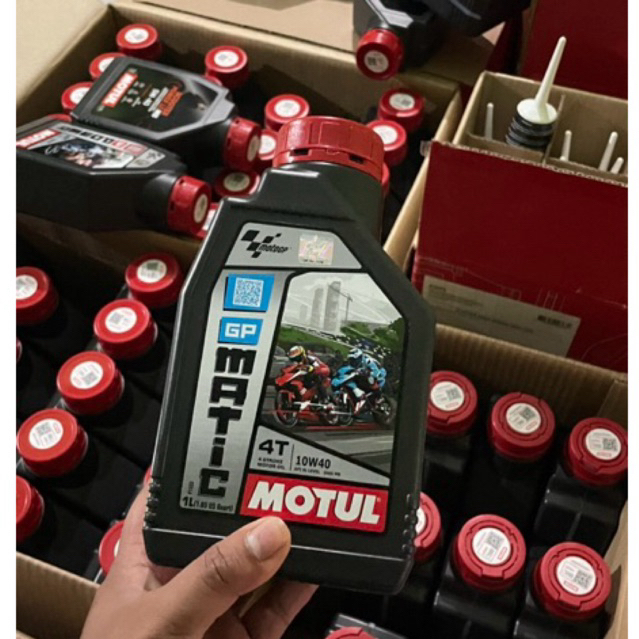 Jual Oli MOTUL GP MATIC 4T 10W-40 1 Liter | Shopee Indonesia
