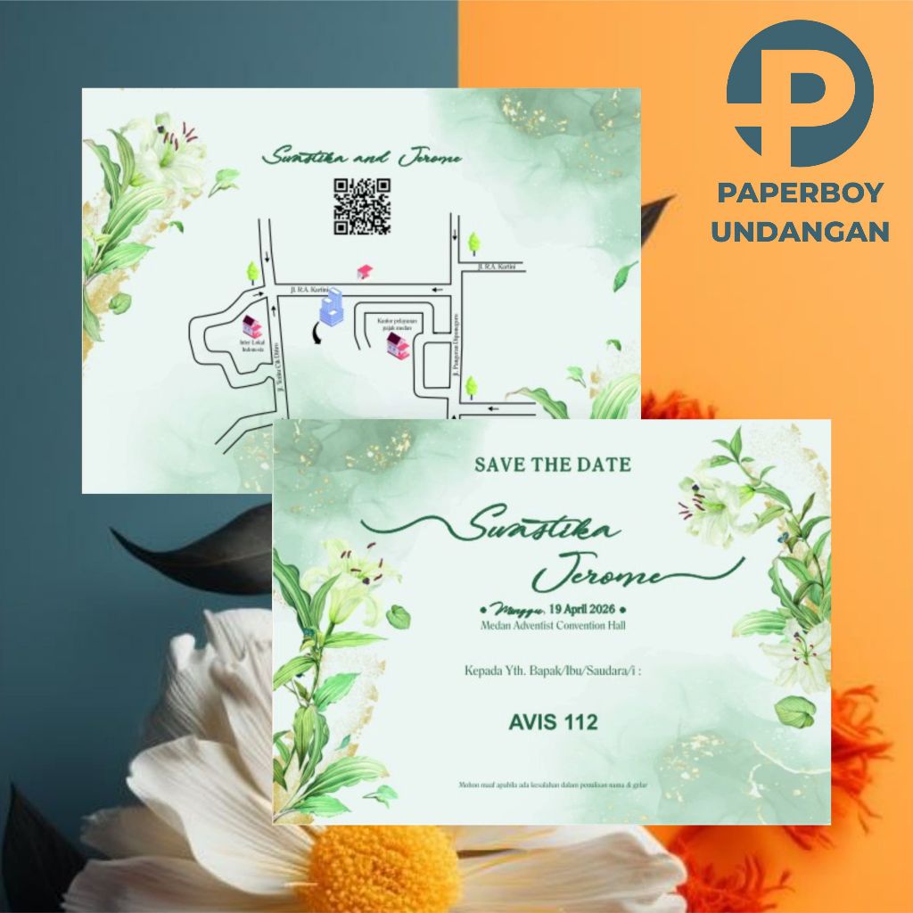Jual CETAK UNDANGAN PERNIKAHAN MURAH DESAIN TERBARU SERI AVIS 111-116 ...