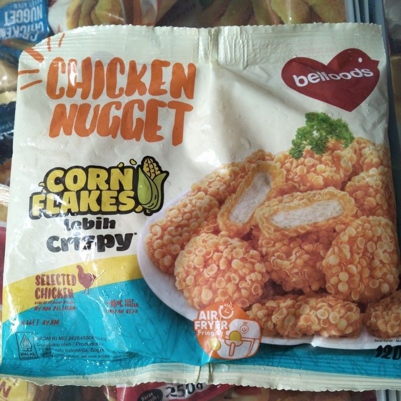 Jual BELFOODS NUGGET CORN FLAKES 120G | Shopee Indonesia