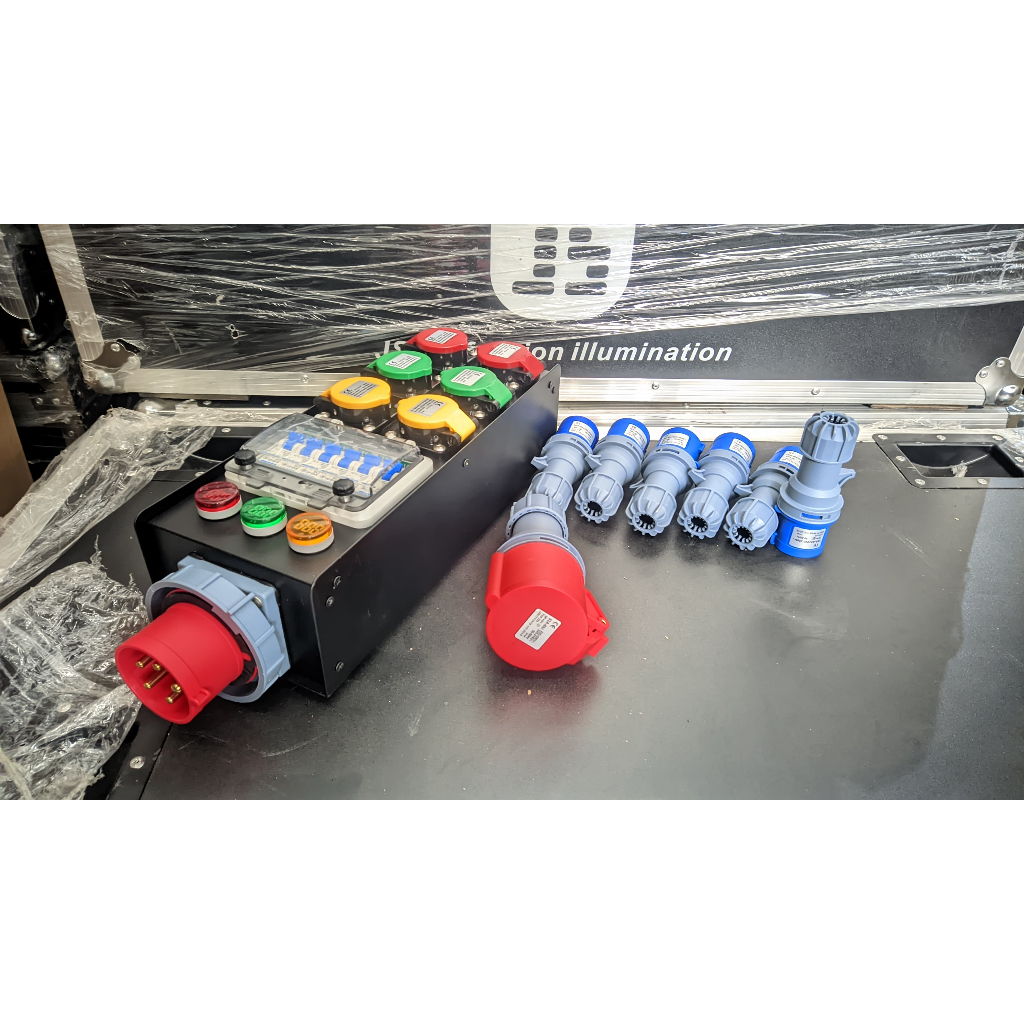 Jual Panel listrik Portable 32a 16x6 (Free 1 Plug Legrand 5 pin 32a + 6 ...
