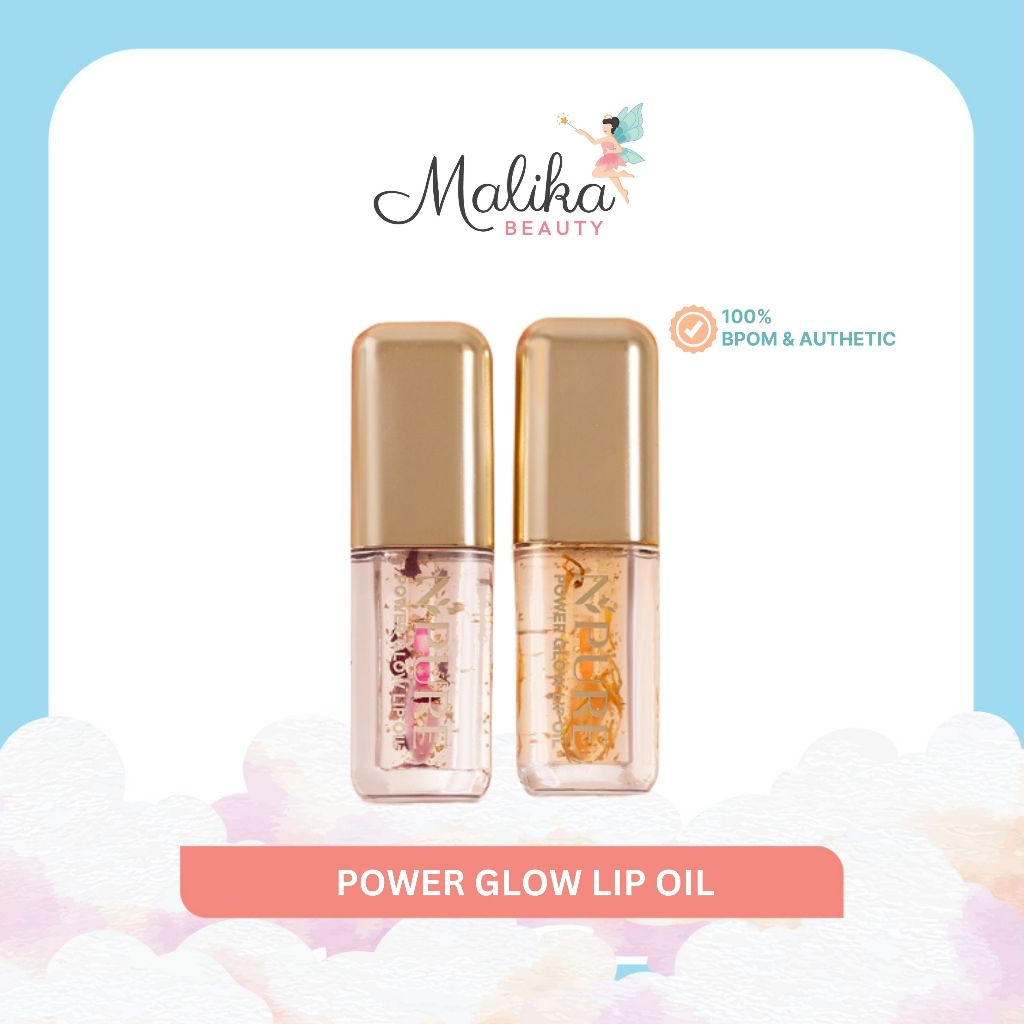 Jual Malika Beauty | NPURE Power Glow Lip Oil | Lip Oil | Shopee Indonesia