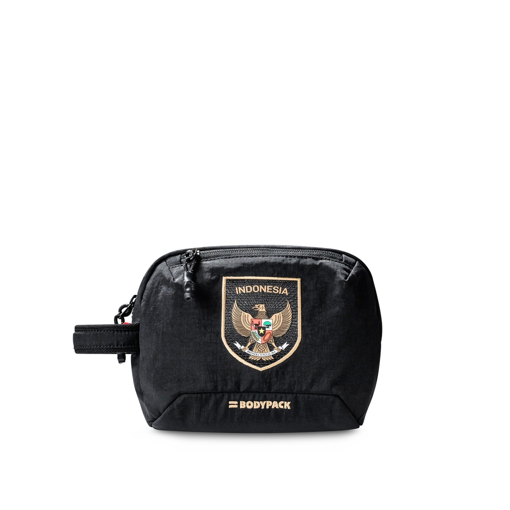 Jual Bodypack x Timnas Garuda Prevision Dopp Kit - Hitam | Shopee Indonesia