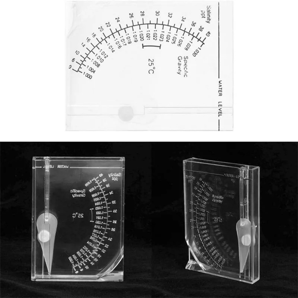 Jual Salinity Hydrometer / Alat Asin Laut / Slat Ukur kadar Garam Air ...