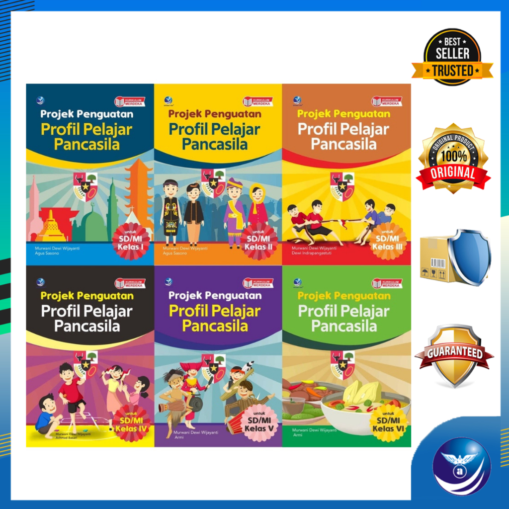 Jual Buku Projek Penguatan Profil Pelajar Pancasila Untuk SD/MI Kelas 1,2,3,4,5,6 Kurikulum ...
