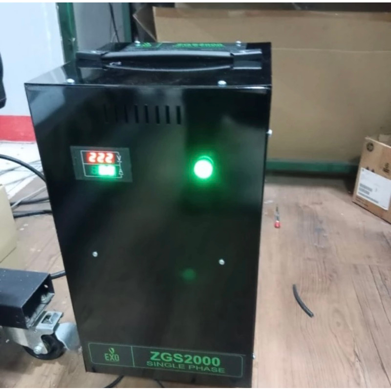 Jual EXO ZERO GROUNDING STABILIZER ZGS2000 UNIT 1 PHASE | Shopee Indonesia